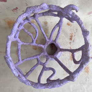 Joan - Cardboard Clay, Mache Pottery and Sculpture by Katie Austin ...