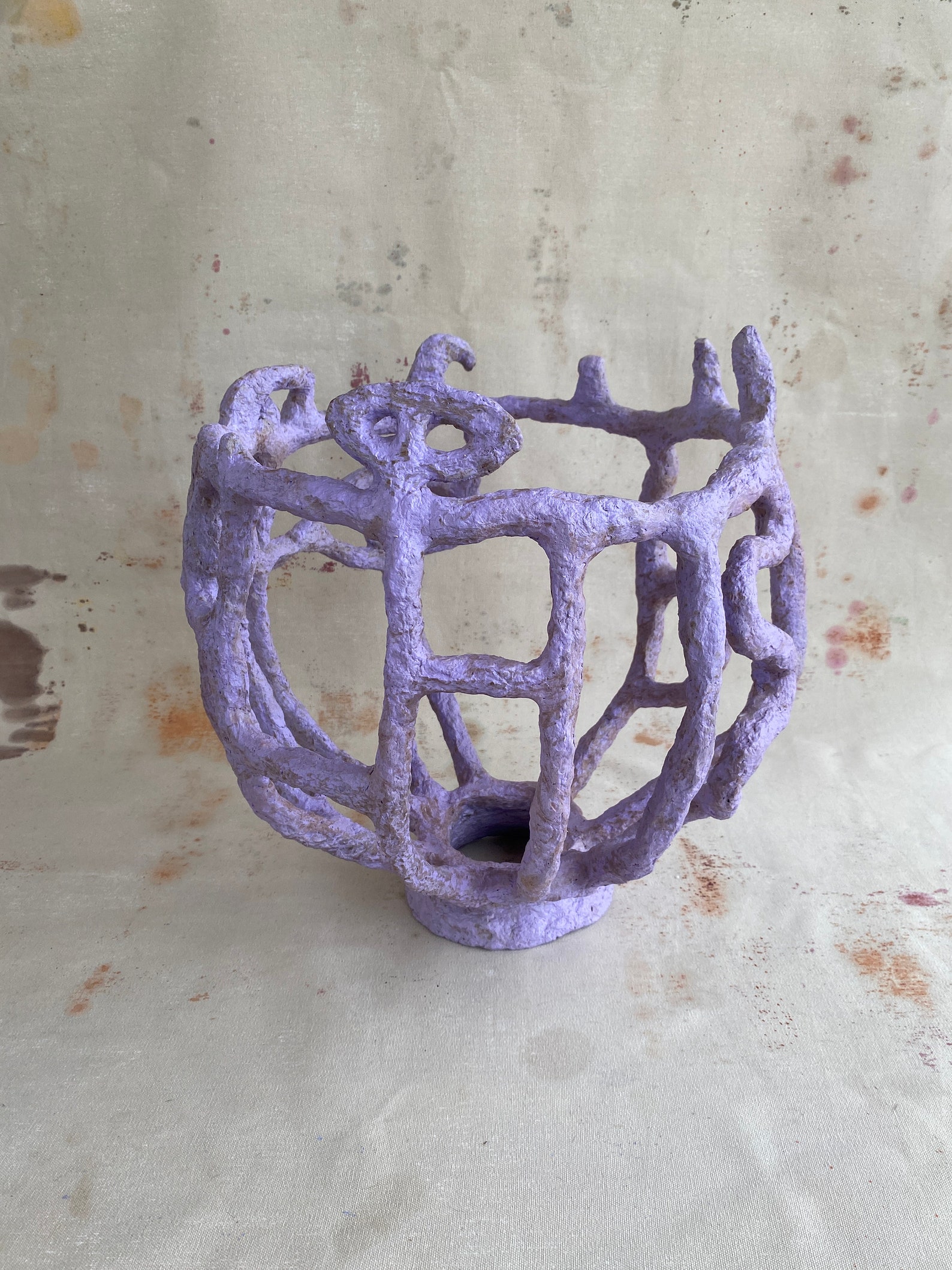 Joan Cardboard Clay, Mache Pottery and Sculpture by Katie Austin Taylor ...