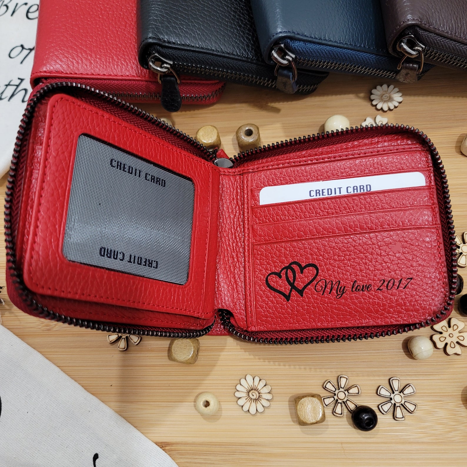 Handmade Unisex Card Wallet Personalized Men Leather Wallet - Etsy