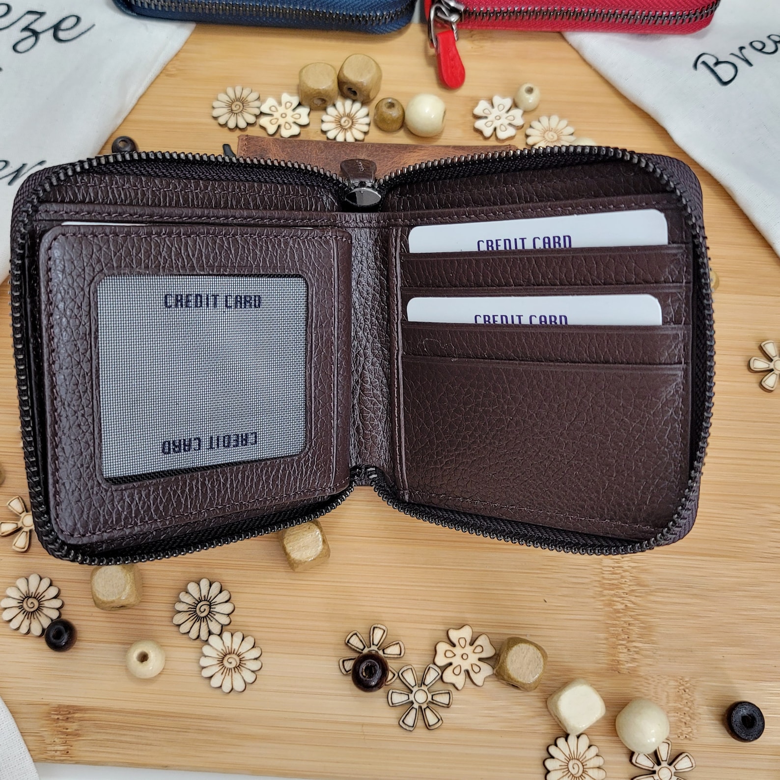 Handmade Unisex Card Wallet Personalized Men Leather Wallet - Etsy