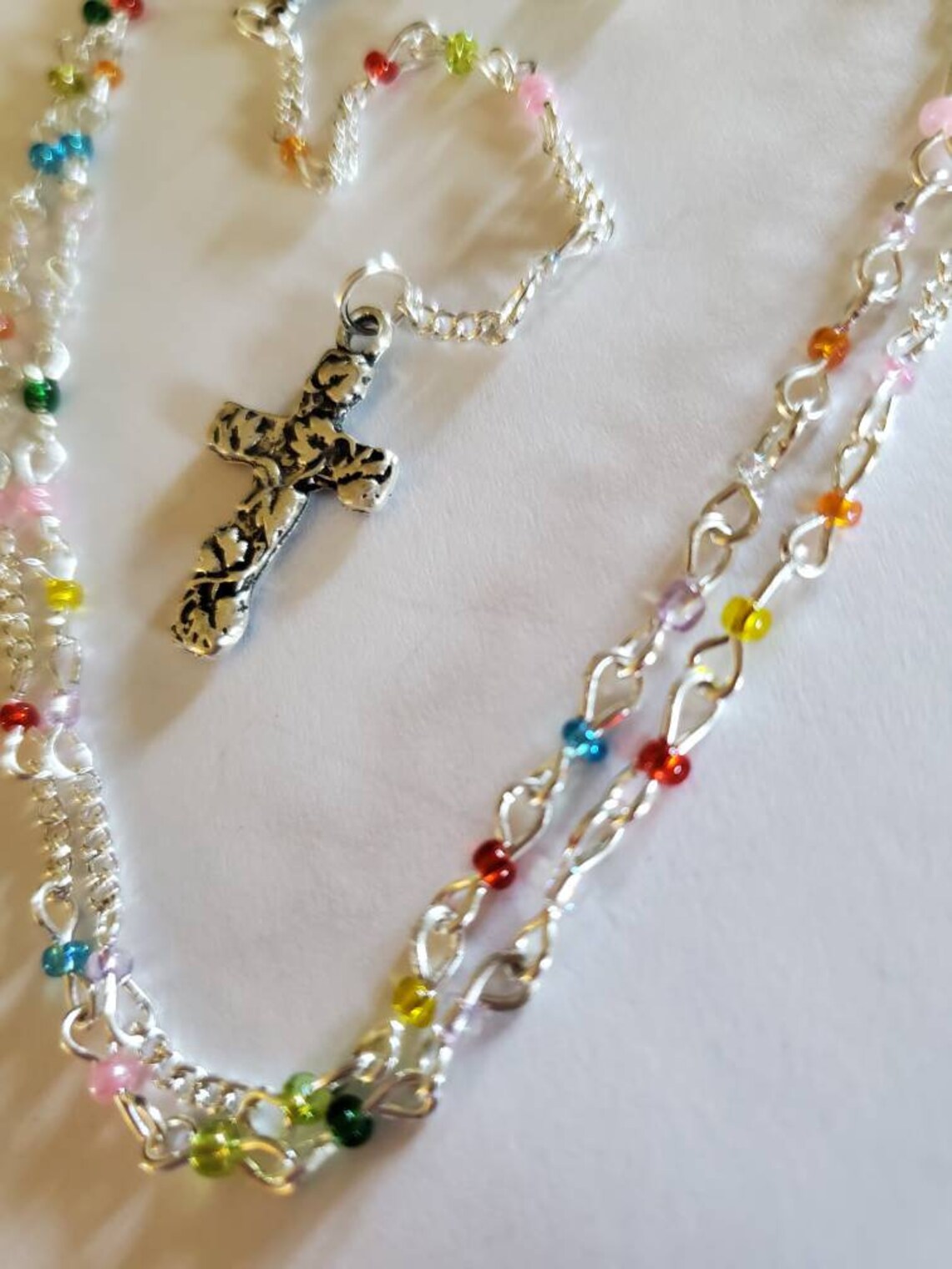 Cute Multicolored Rosary - Etsy