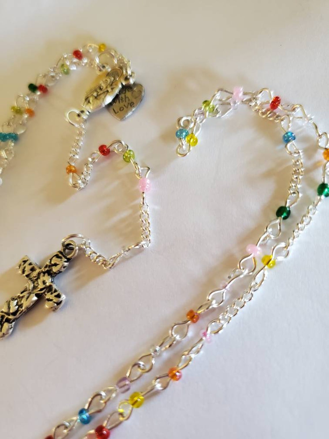 Cute Multicolored Rosary - Etsy