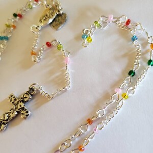 Cute Multicolored Rosary - Etsy