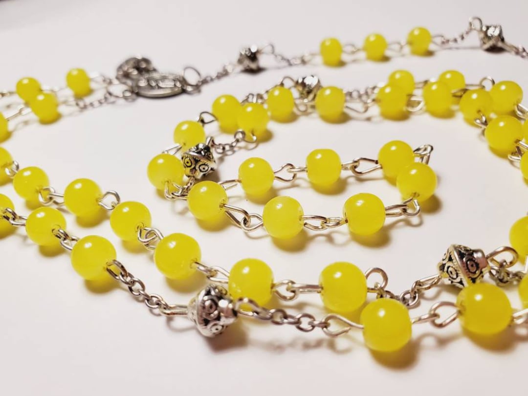 Beautiful Handmade Rosary. - Etsy
