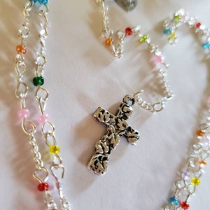 Cute Multicolored Rosary - Etsy