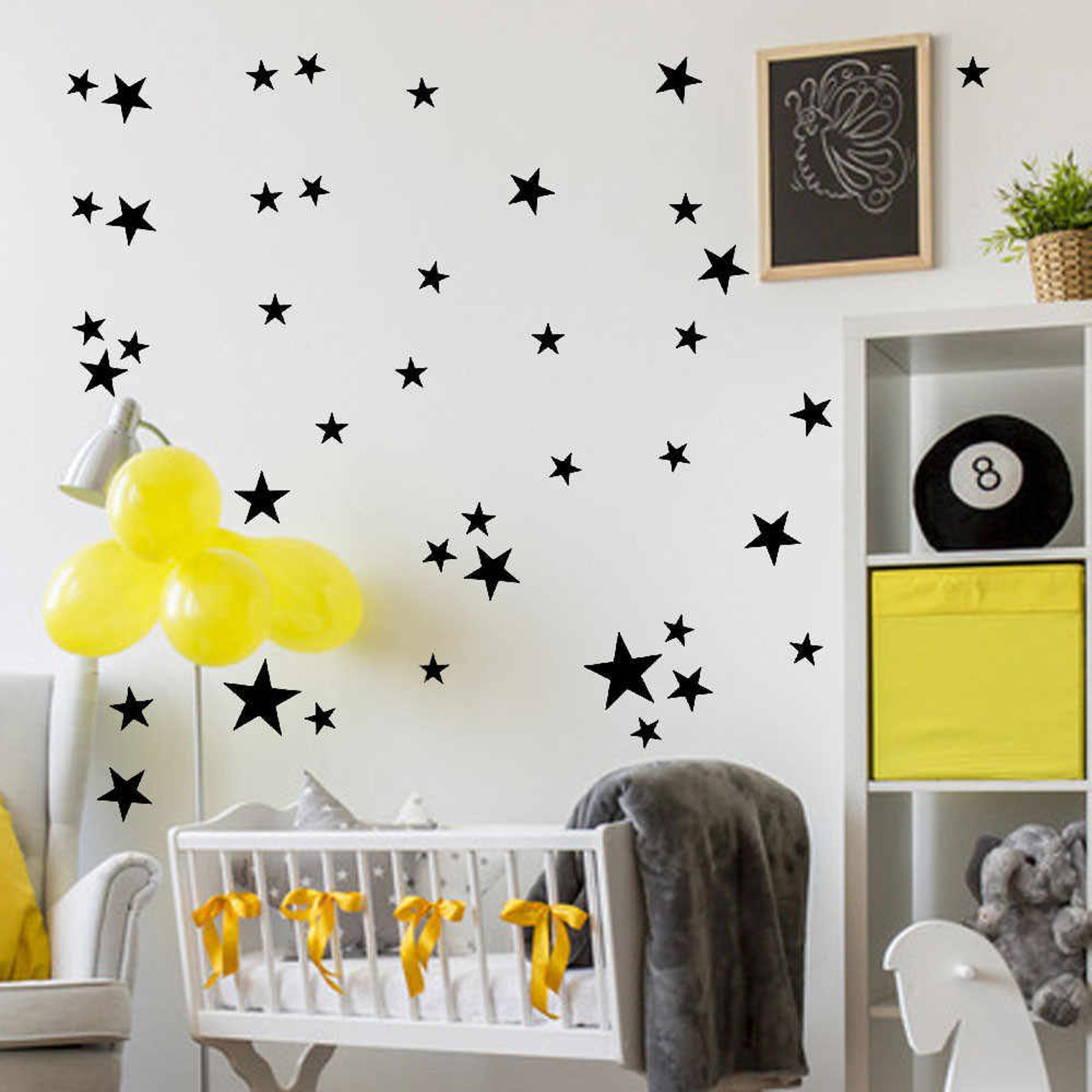 Custom Wall Vinyl Sticker | Star Wall Stickers | Vinyl Decorate Sticker ...