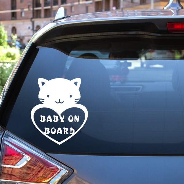 Baby on Board Decal - Etsy UK