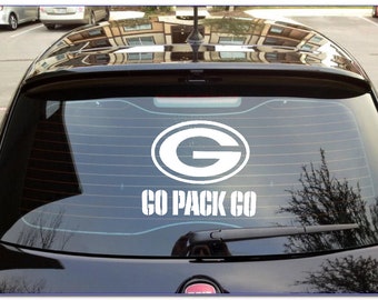 Go Pack Go Decal | Etsy