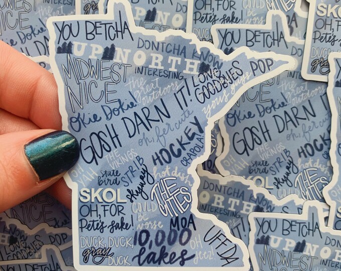 Minnesota State Magnet Minnesota Sayings Magnet Minnesota Things ...