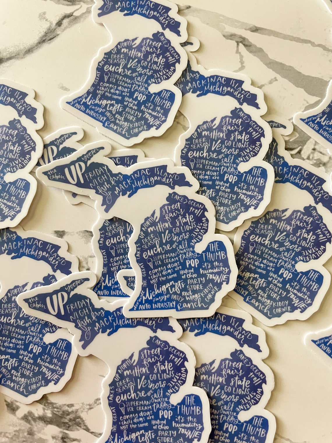 Michigan Sayings Sticker Michigan State Decal MI Laptop - Etsy