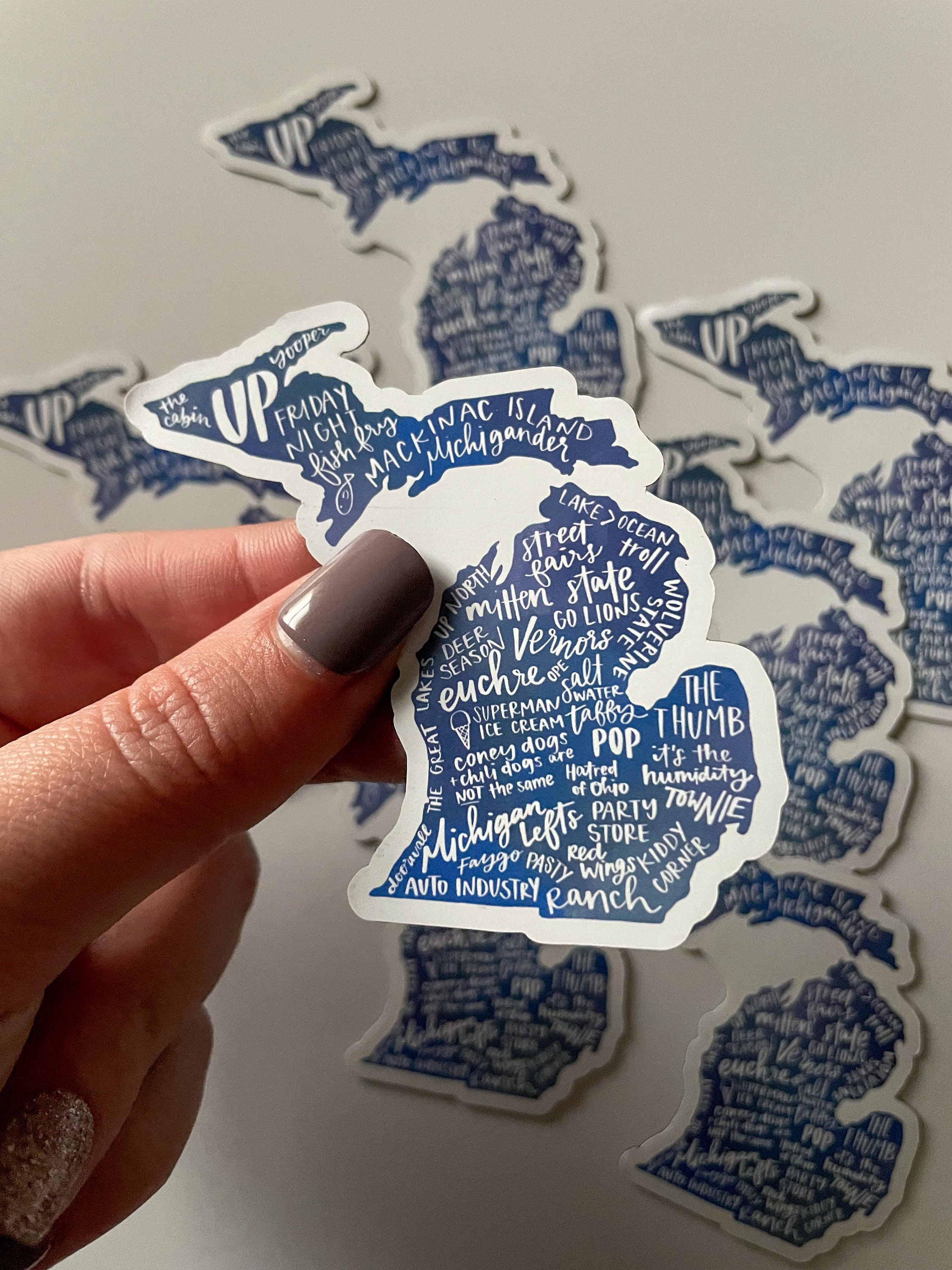 Michigan Sayings Magnet Michigan State Magnet MI Magnet - Etsy