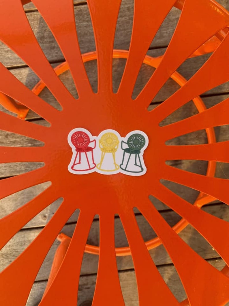 Union Chairs Sticker Madison Terrace Chairs Sticker UW | Etsy