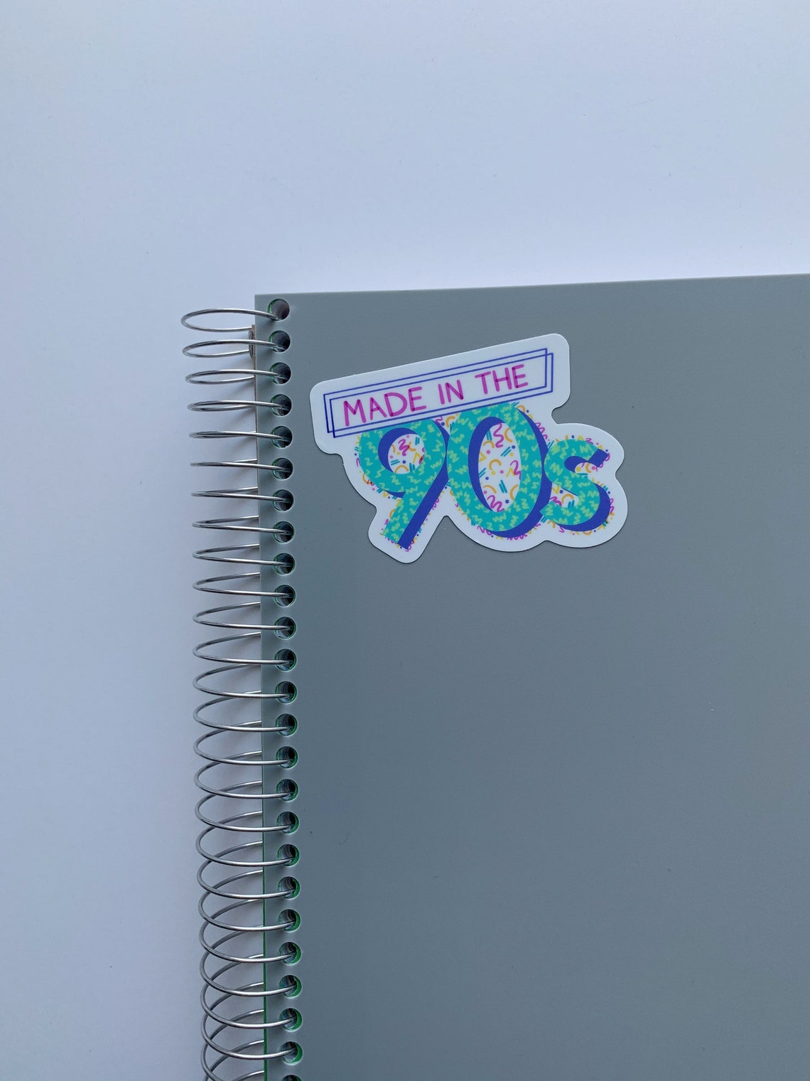 Made in the 90s Sticker 90s Baby Retro Vinyl Sticker for - Etsy