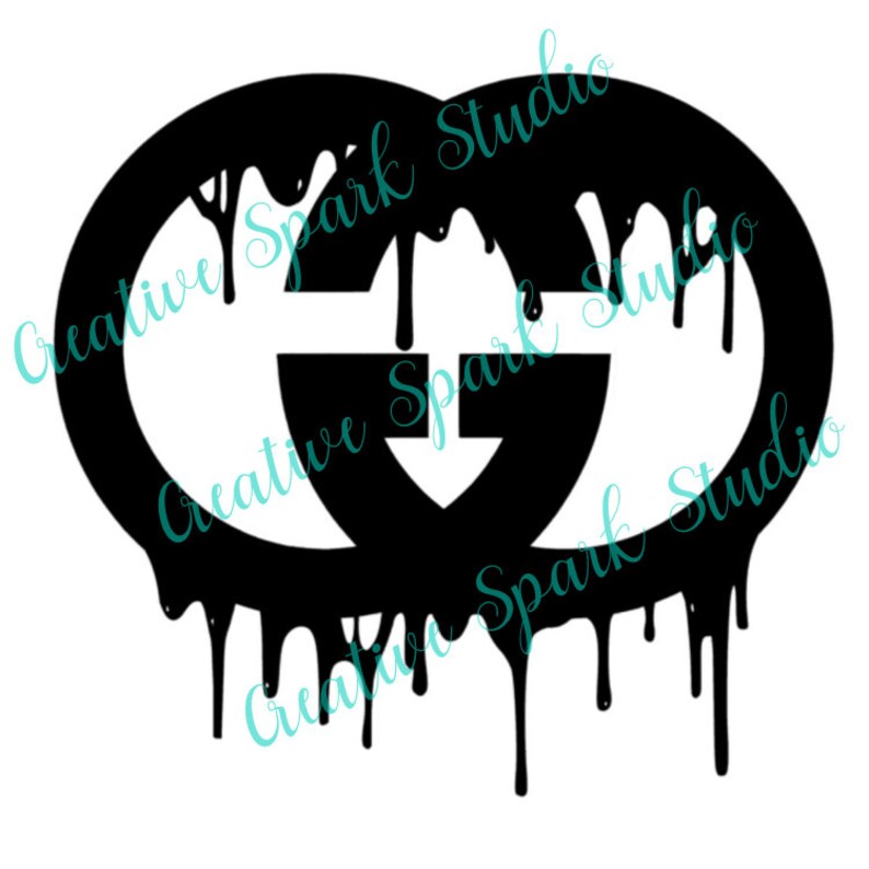 Gucci Drip Logo | Etsy