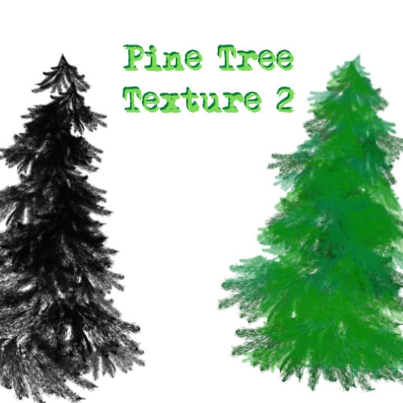 Krita Pine Tree Bundle - Etsy