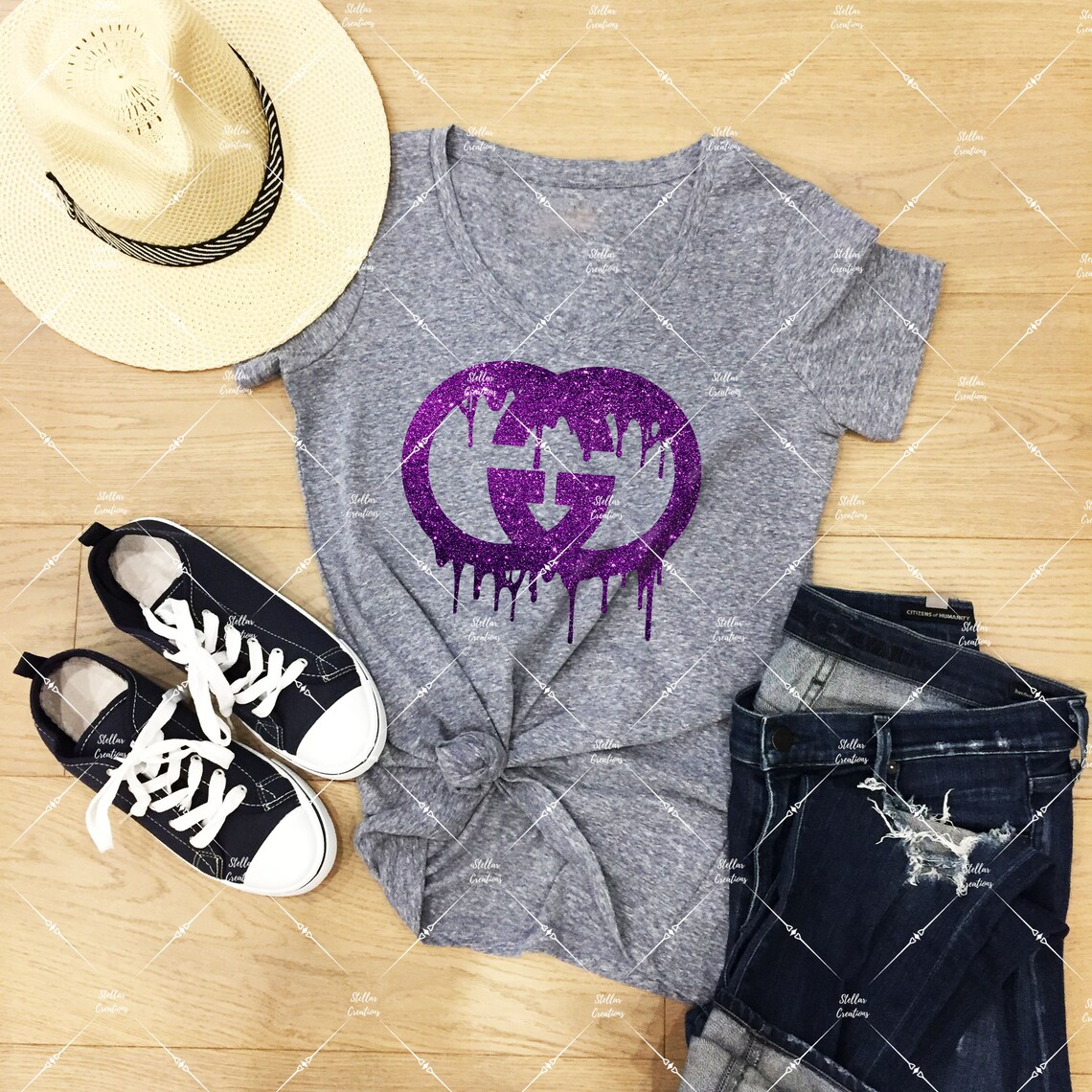 Gucci Drip Popart Logo SVG PNG JPEG | Etsy