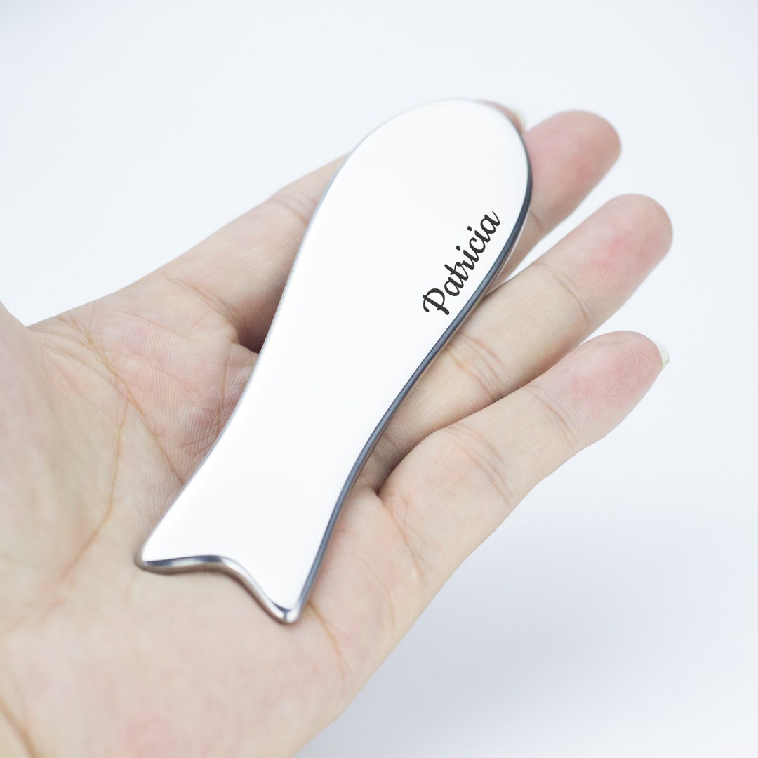 Custom Gua Sha Stainless Steel Massage Tool F01 - Etsy