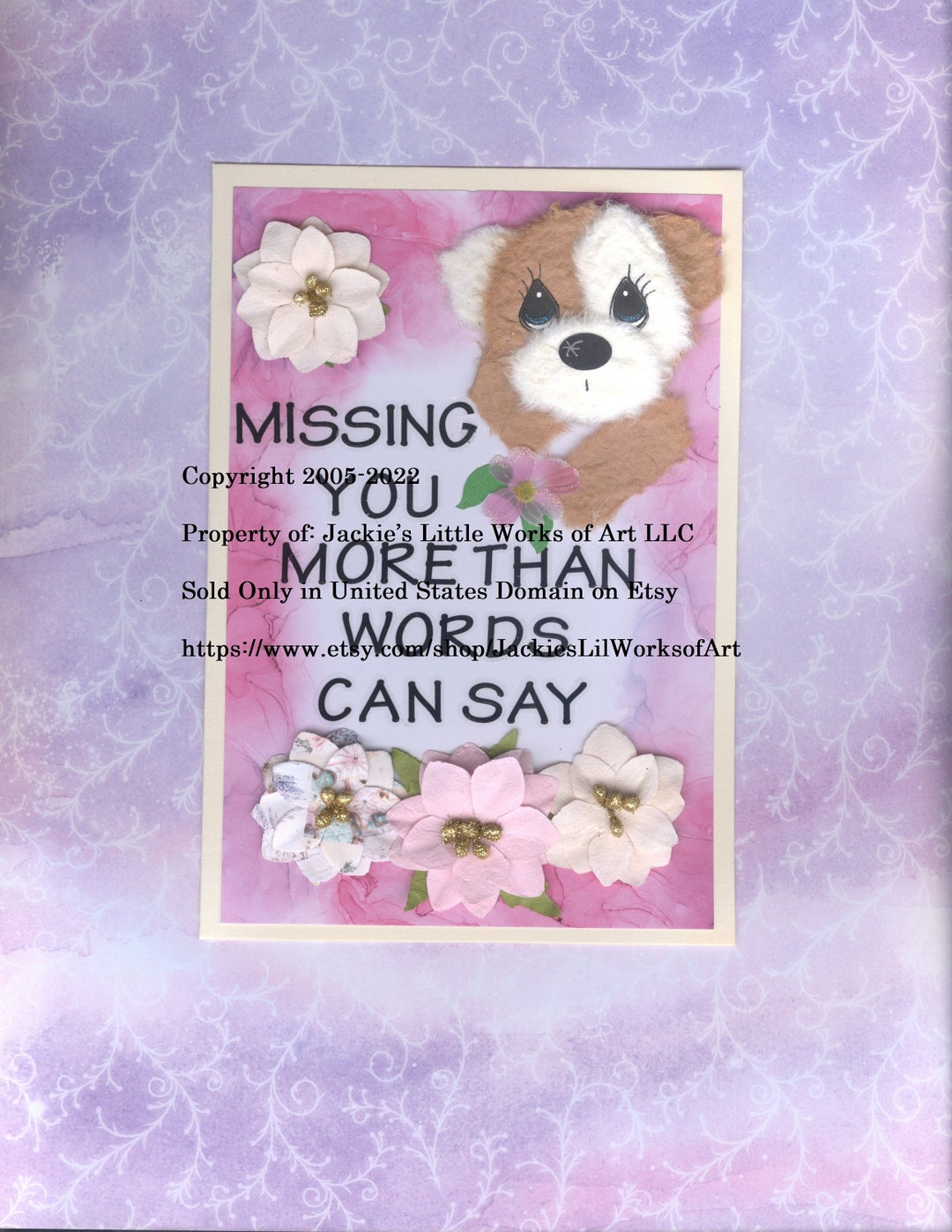 Bye Farewell Miss You Retire Dimensional Greeting Card Missing - Etsy UK