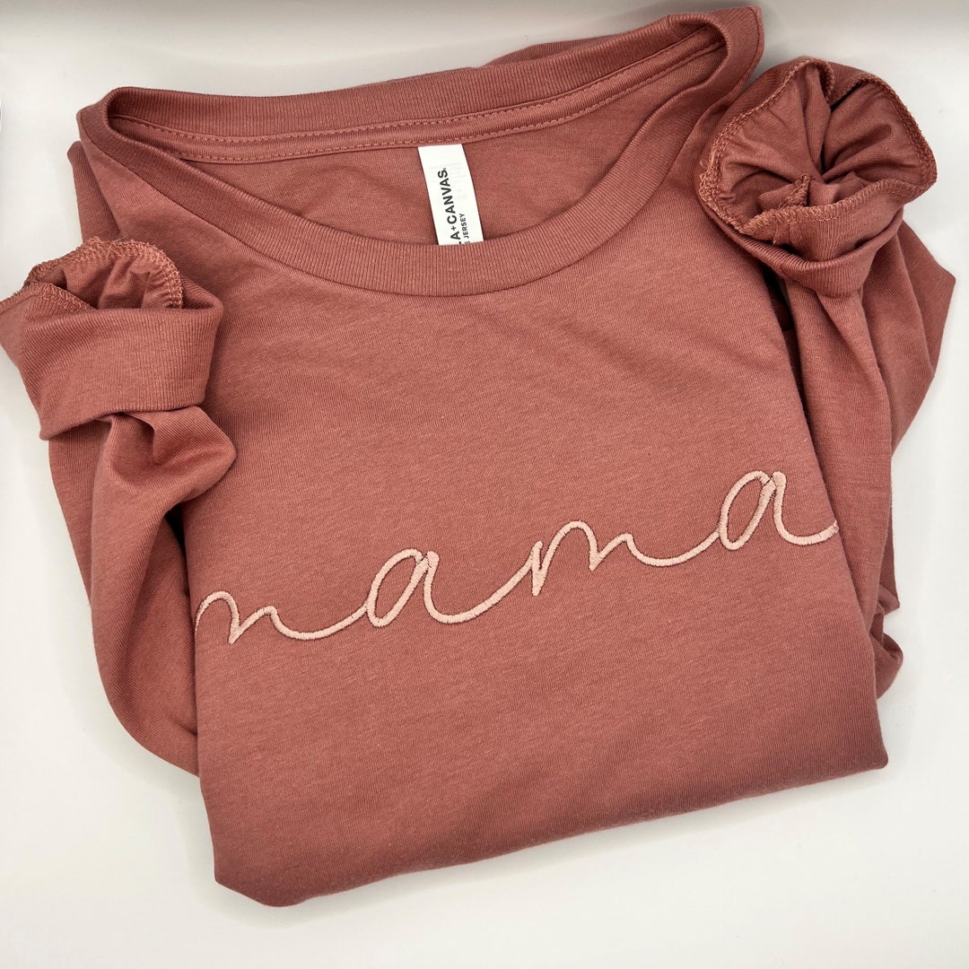 Embroidered Shirt for Mom Mothers Day Gift Gift for Mom - Etsy