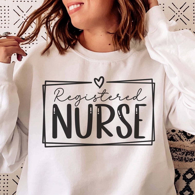 Registered Nurse Svg - Etsy