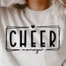 Cheer Manager SVG, Cheer Season SVG, Cheerleader SVG, School Cheer Svg ...