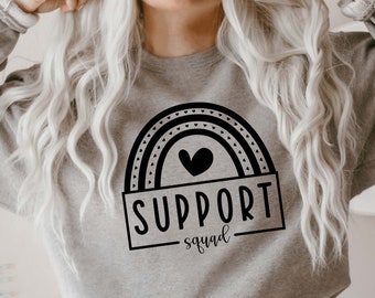 Support Squad Svg | Etsy