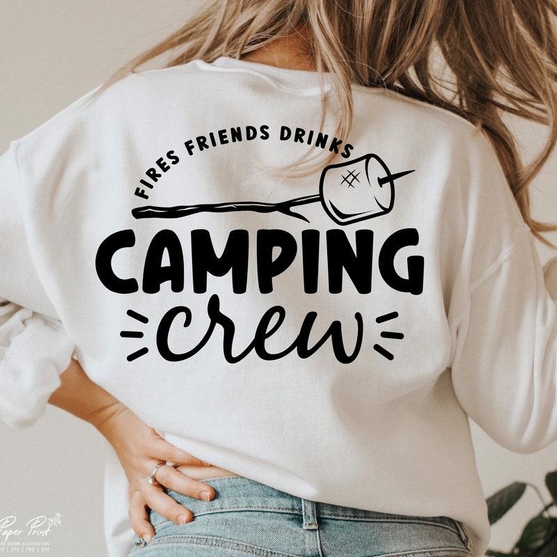 Camping Crew Svg - Etsy