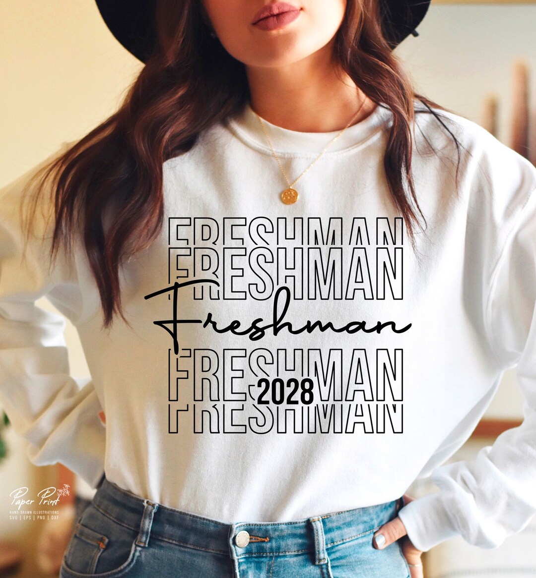 Freshman 2028 Svg, Freshman Class Svg, High School Svg, Back to School ...