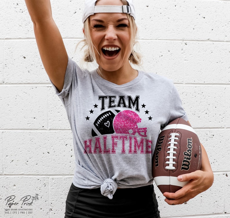 Team Halftime SVG PNG, Football Game Day SVG, American Football Svg ...