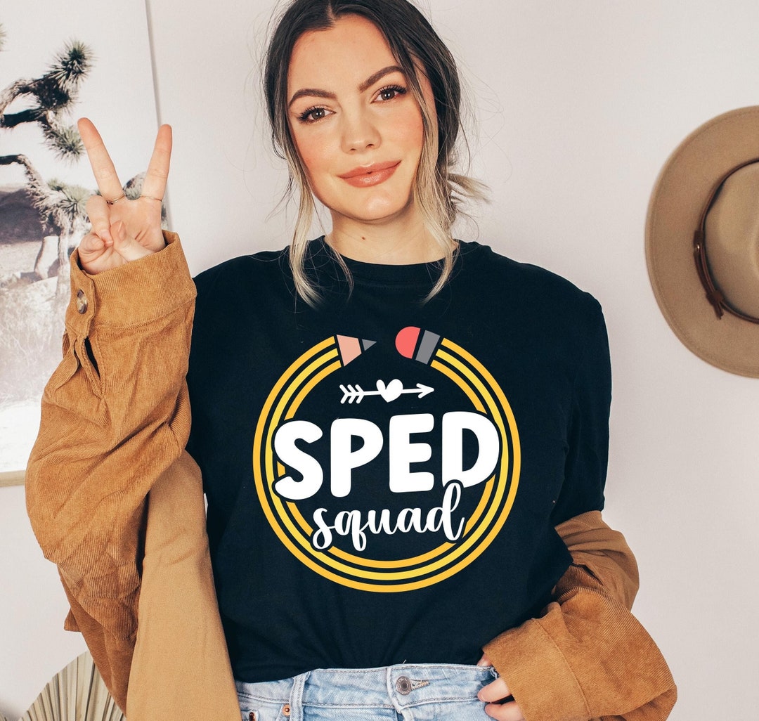 SPED Squad Svg Png, Sped Teacher Svg, Special Education Svg, Sped Shirt ...