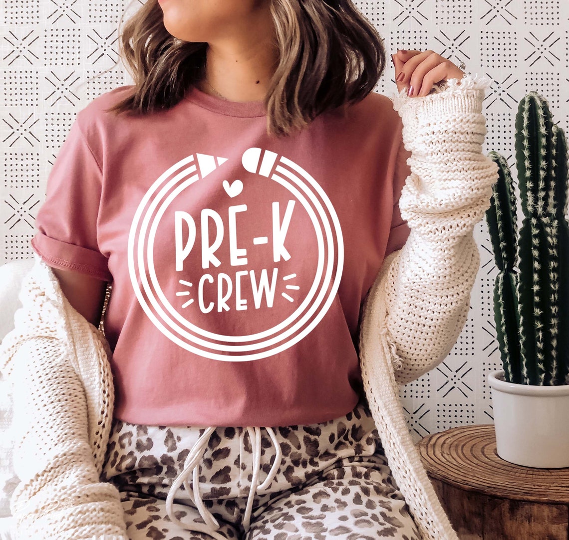 Pre-k Crew SVG PNG Preschool Crew SVG Teacher Shirts Svg - Etsy
