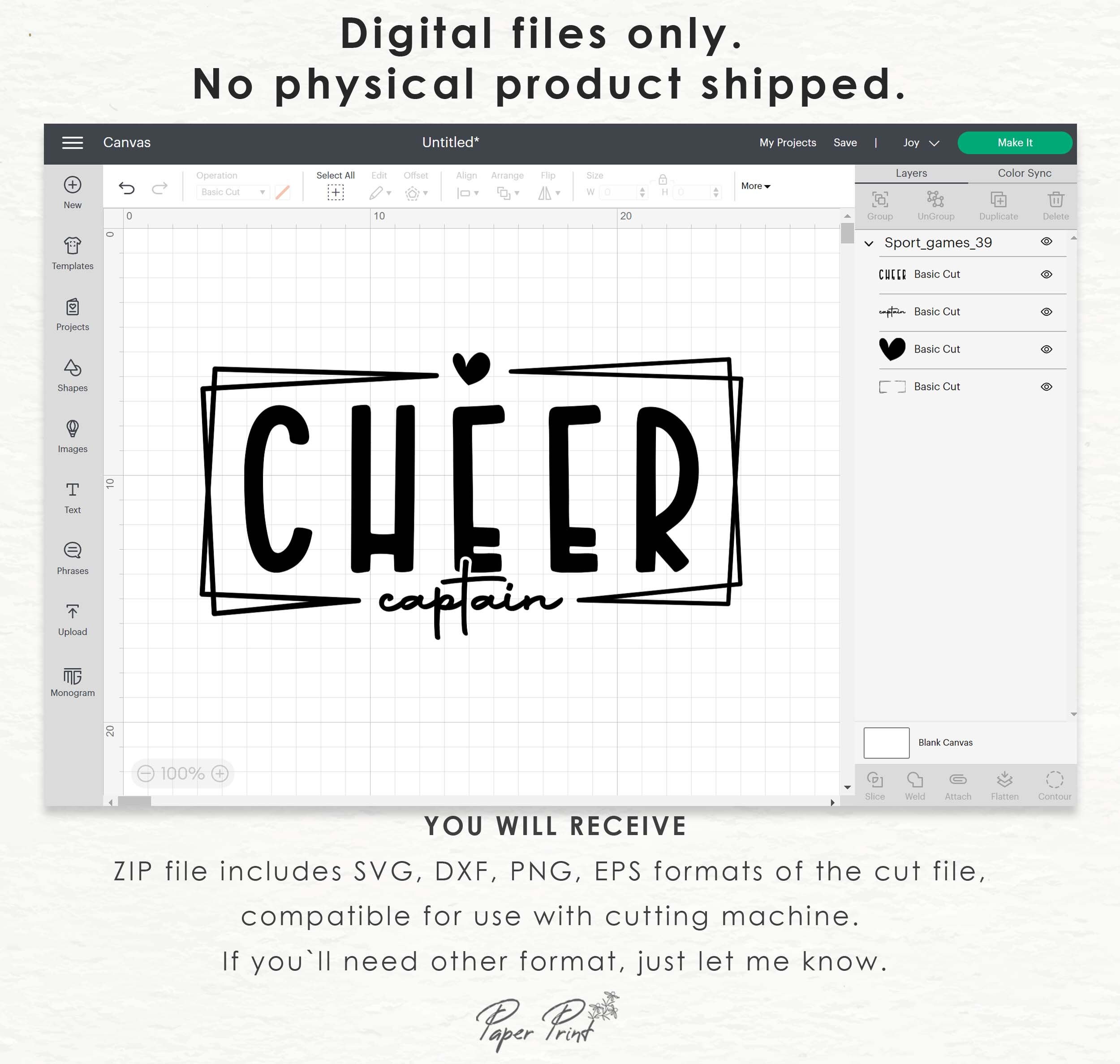 Cheer Captain SVG, Cheer Coach Shirt Design (digital Files) - Etsy