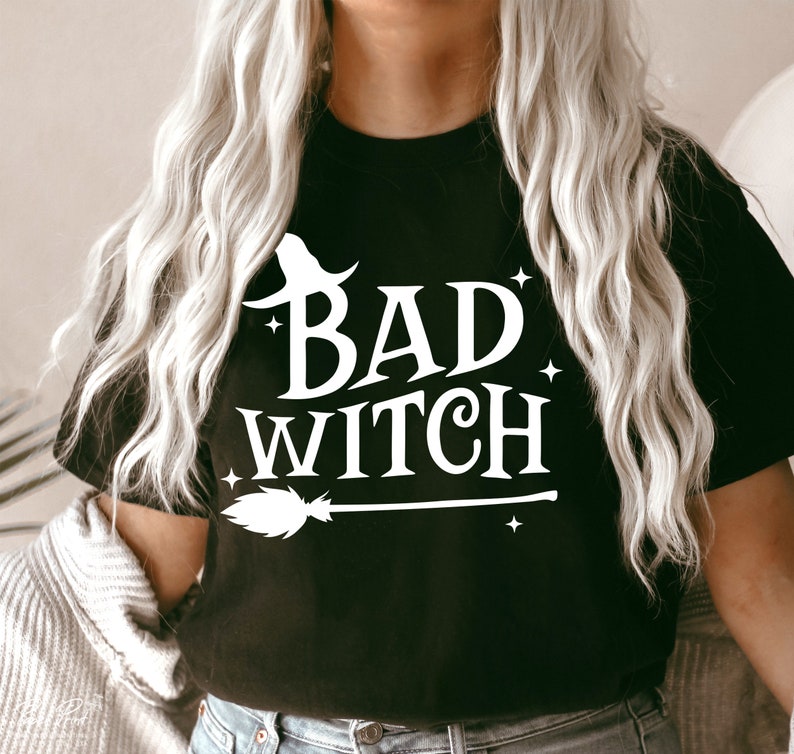 Bad Witch SVG Halloween SVG Halloween Witch SVG Halloween - Etsy