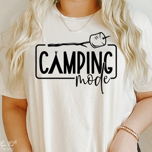 Camping Mode SVG PNG, Camping Svg, Happy Camper Svg, Camp Life Svg ...