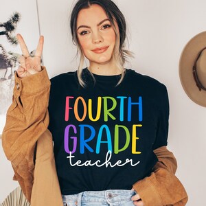 4th Grade Teacher Svg, Fourth Grade Teacher Svg, Back to School Svg ...