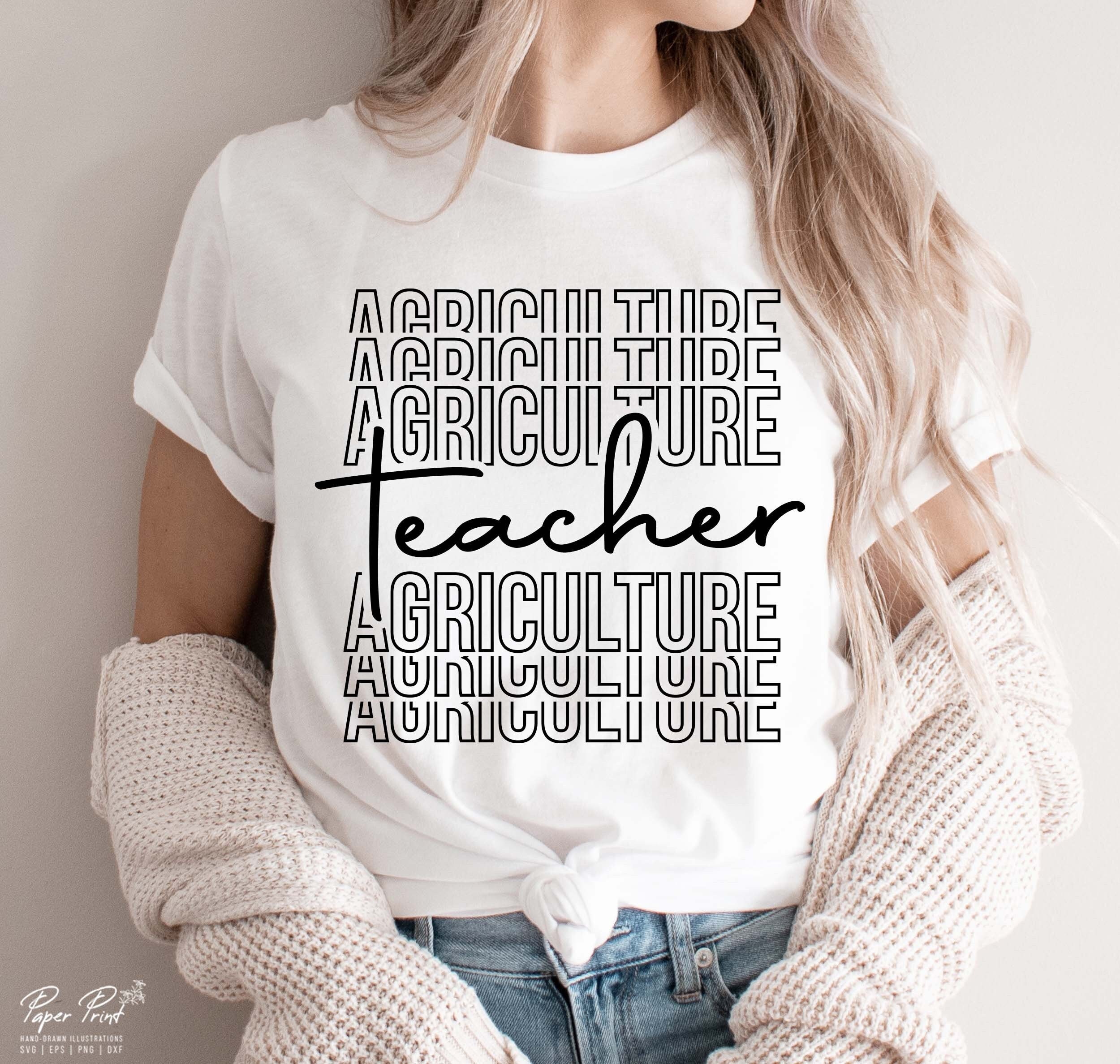 Agriculture Teacher SVG Ag Teacher Svg Gift for Teacher - Etsy