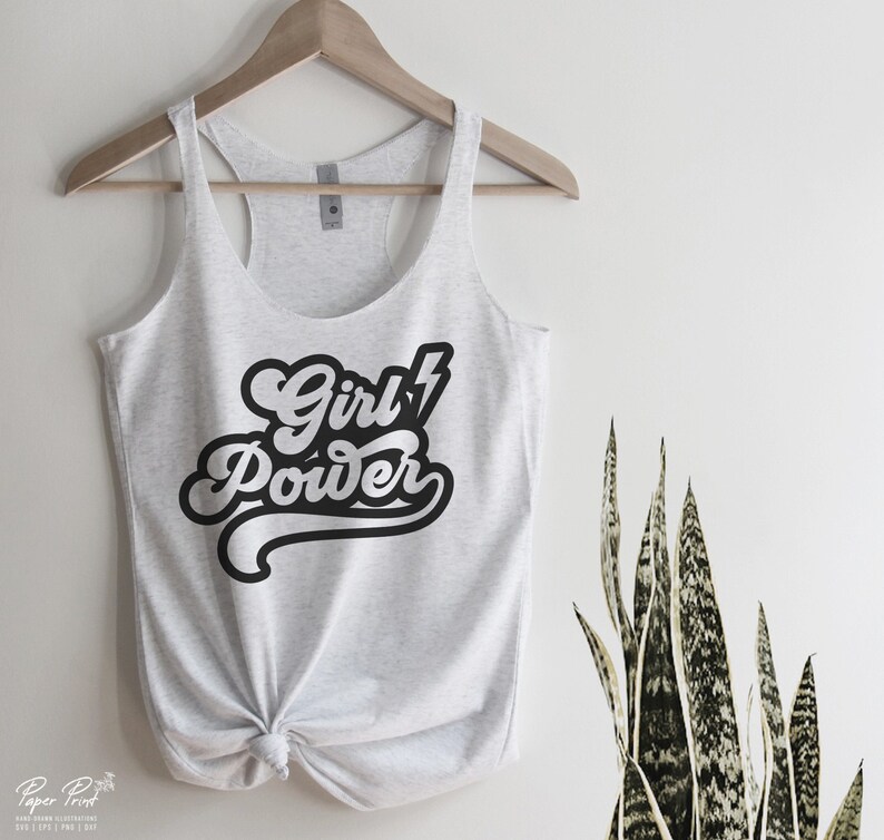 Girl Power Svg Minimalist Feminist Svg Feminist Svg Strong Etsy
