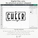 Cheer Manager SVG, Cheer Season SVG, Cheerleader SVG, School Cheer Svg ...