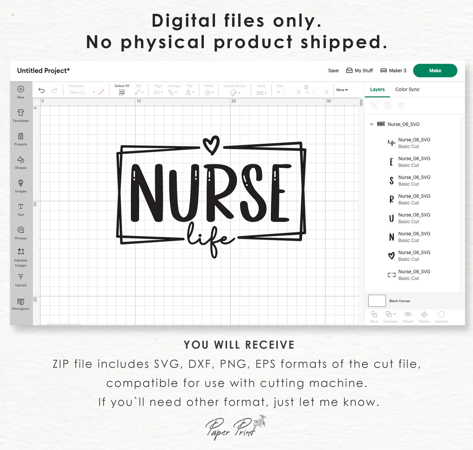 Nurse Life SVG PNG, Nursing Life, CNA Svg, Nurse Svg, Gifts for Nurse ...