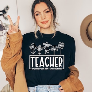 Teacher Png Svg, Gifts for Teacher Svg, Funny Teacher Shirt Svg, Love ...