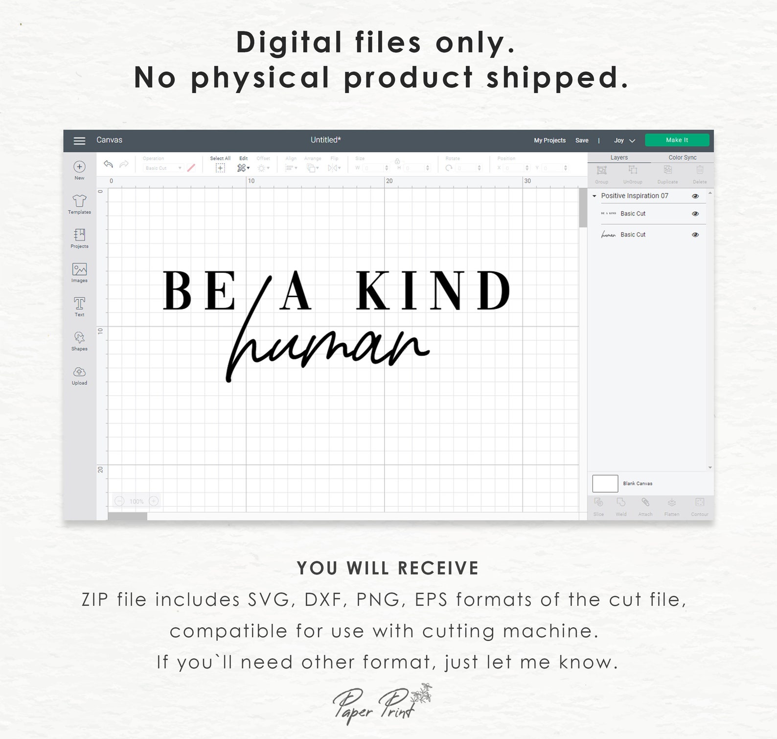 Be Kind Human Svg Kindness Svg Inspirational Svg - Etsy