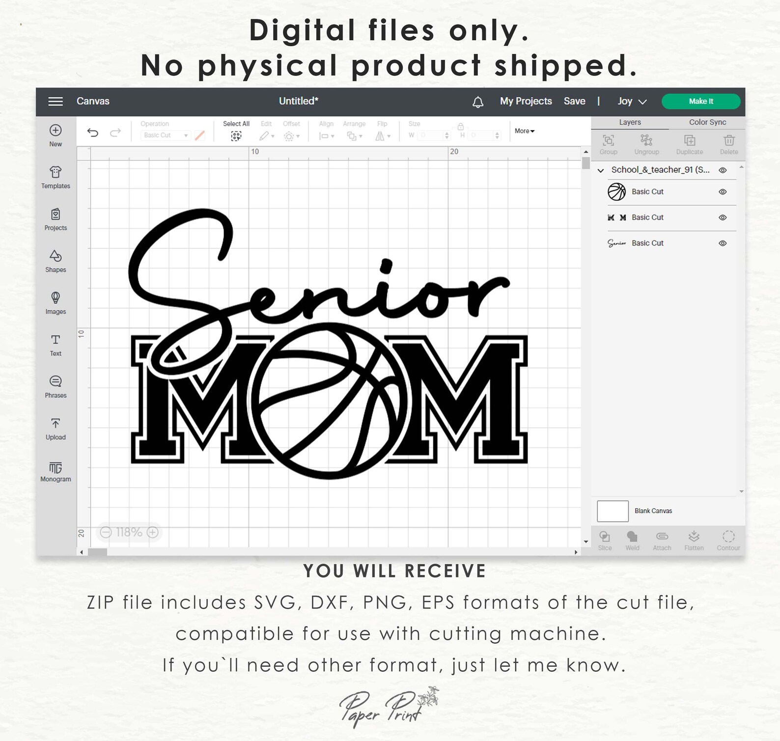 Senior Basketball Mom SVG PNG, Basketball Mom Shirts SVG, Game Day Svg ...