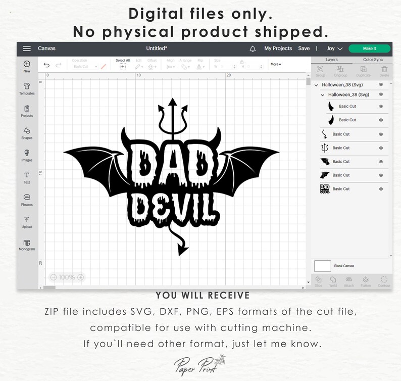 Dad Devil Svg Dadcula SVG Halloween SVG Halloween Dad Svg - Etsy