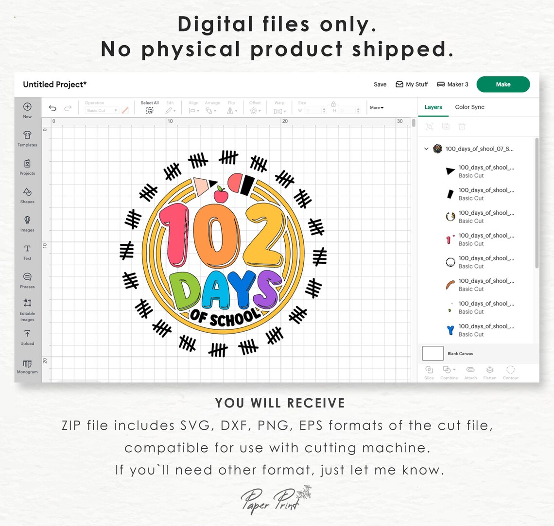 100 Days of School SVG PNG, 2nd Grade Svg, Second Grade Teacher Shirt ...