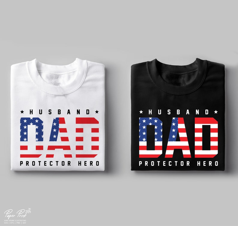 Fathers Day SVG PNG Husband Dad Protector Hero SVG Dad Quote - Etsy