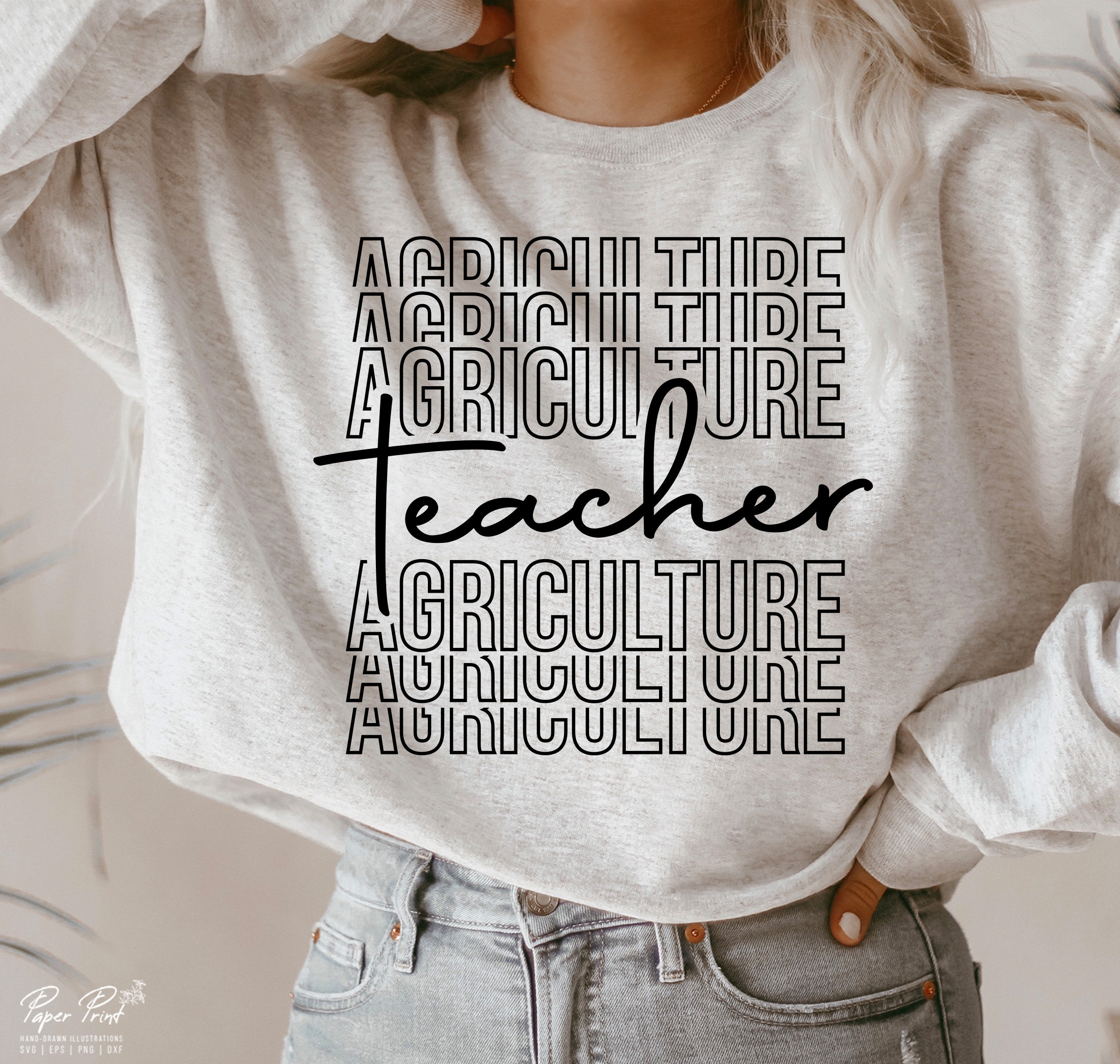 Agriculture Teacher SVG Ag Teacher Svg Gift for Teacher - Etsy