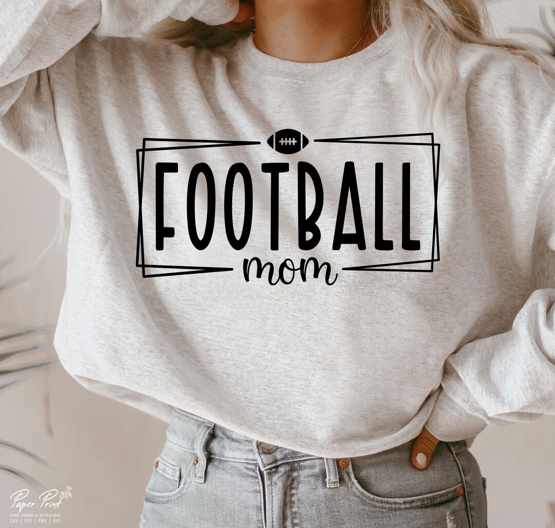 Football Mom SVG PNG, Football Season Svg, Fall Sports Svg, Football ...