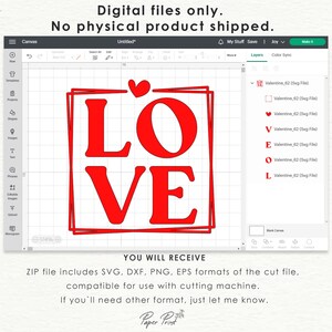 Retro Love Heart SVG, Valentine's Day Shirt Design (digital Download ...