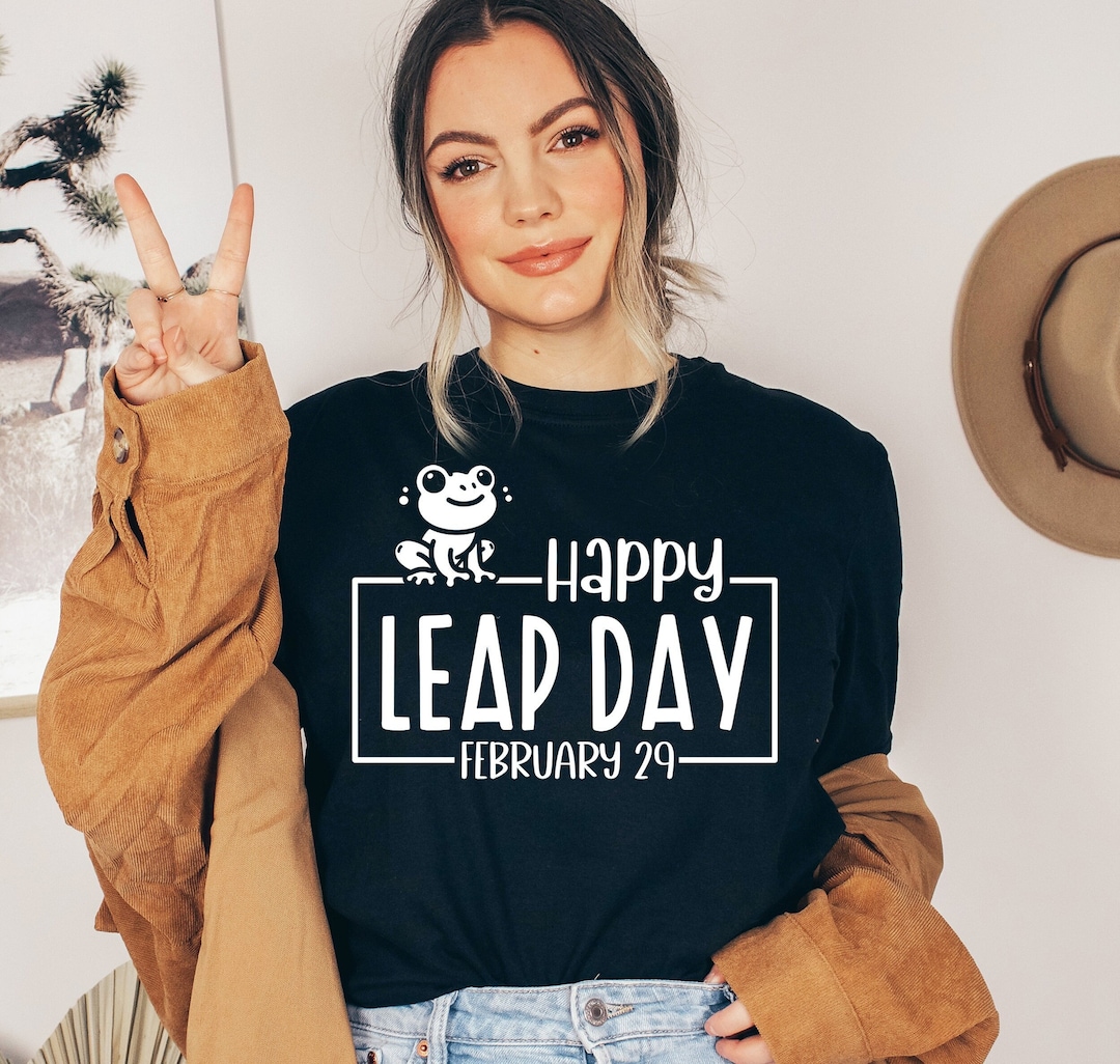 Happy Leap Day February 29 SVG PNG, Funny Birthday Shirt Svg, Born ...