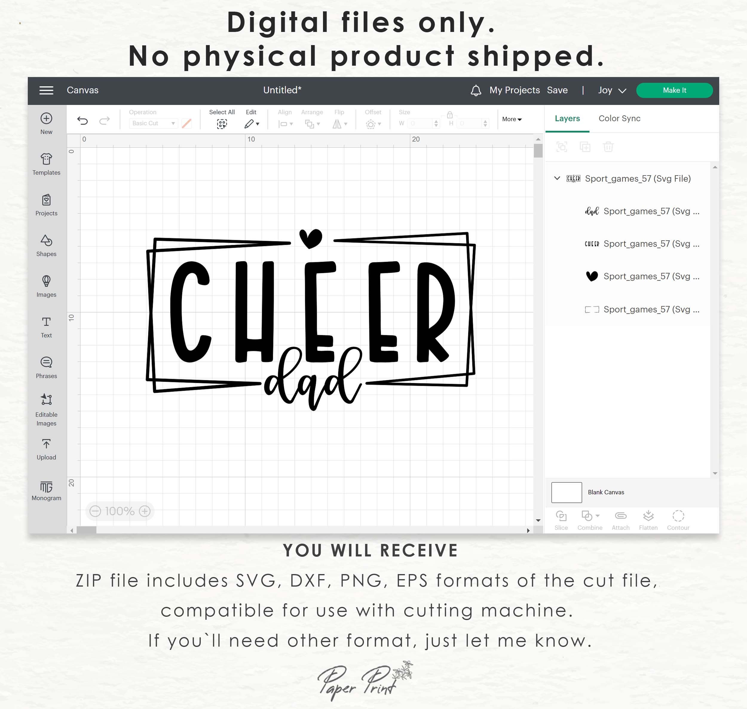 Cheer Dad Svg, Cheer Father Svg, Sports Svg, Cheer Dad Shirt Svg, Cheer ...